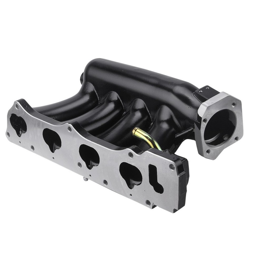 Black K-Series Intake Manifold + 70MM Throttle Body For K20 K24 K24A2 ...