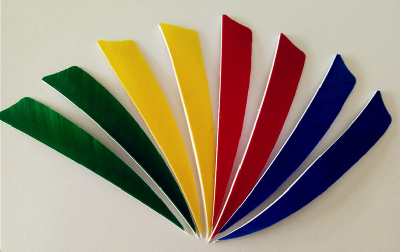 4 Inch Turkey Feather Fletching Archery Arrow Feathers Shield Right ...