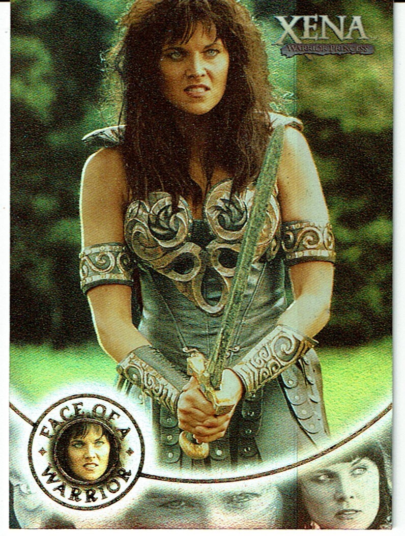 XENA WARRIOR PRINCESS SERIES 4-5 FACE OF A WARRIOR CARD W4 | eBay UK