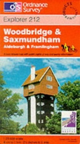 Woodbridge and Saxmundham (Explorer Maps) by Ordnance Survey Sheet map ...