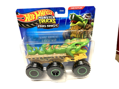 2024 Hot Wheels Monster Truck Big Rigs "CAGE RATTLER" | eBay