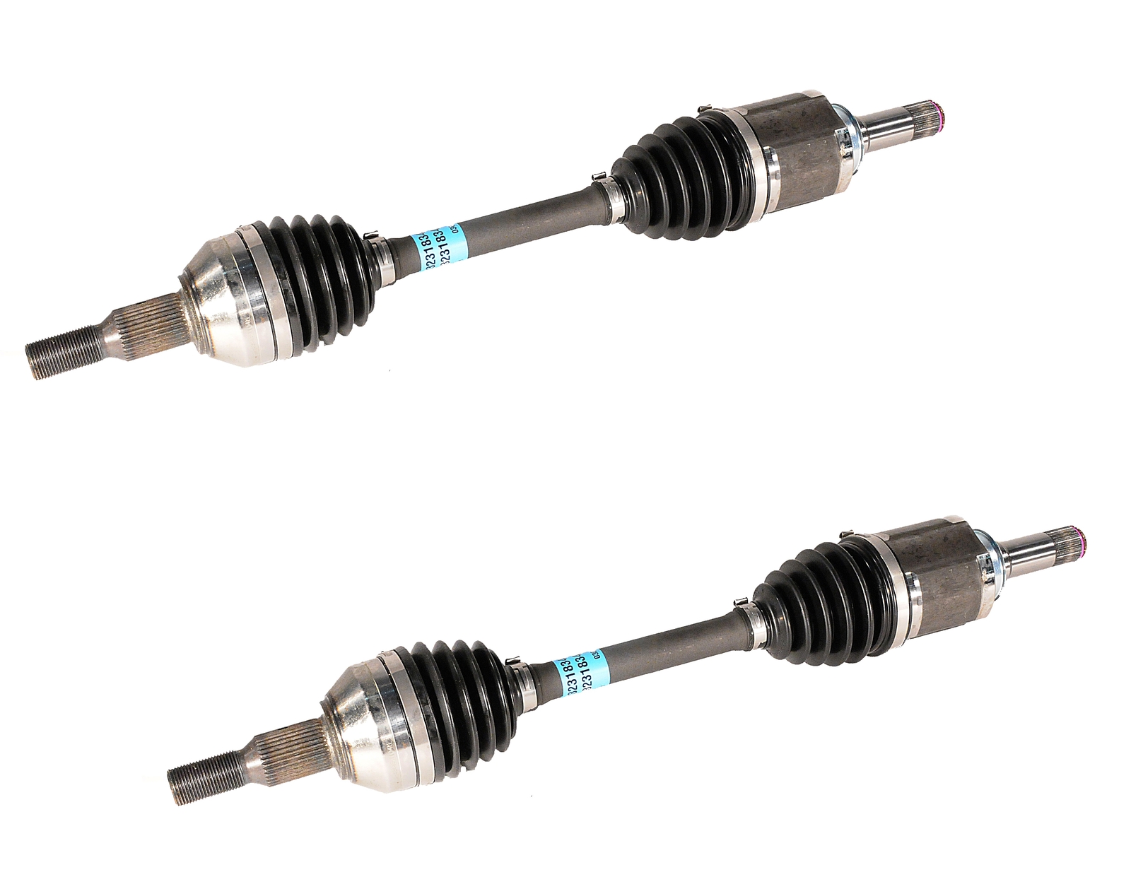 Pair Set 2 Front CV Axle Shafts Kit ACDelco GM OE For Enclave Acadia ...