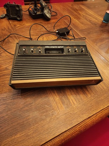 Atari 2600 Console Working + 22 Games And 5 Controllers | eBay