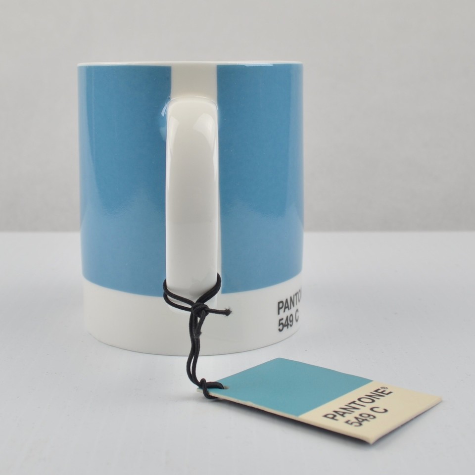 Pantone Coffee Mug - 549 C - Light Blue - Jeans - Factory Second | eBay