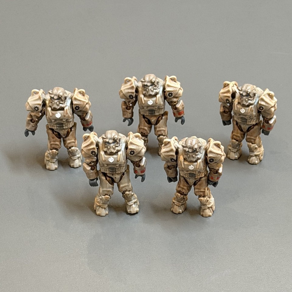 Rare 10X MEGA Fallout T-60 Power Armor Collection Mini bloks Action ...