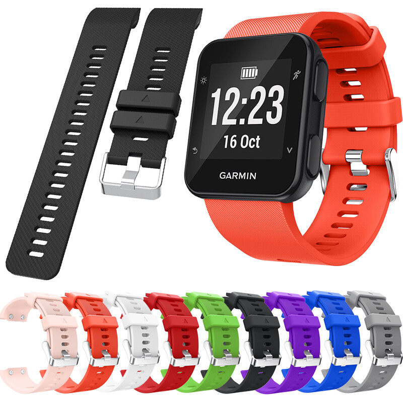 Replacement For Garmin Forerunner 35 Quick Release Silicone Strap Watch ...