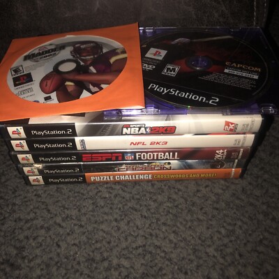 PS2 Game Bundle: Games Listed In The Description. All Working, Two ...
