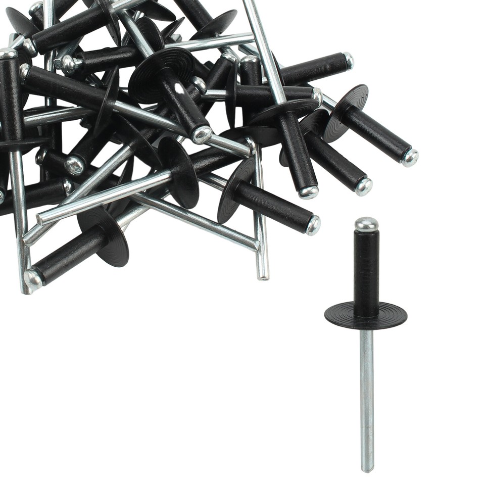 30 Black Bumper Fascia & General Use Split-Type Rivet For GM 11516807 ...