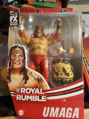 WWE Umaga Elite Royal Rumble Action Figure New In OK BOX 887961967791 ...