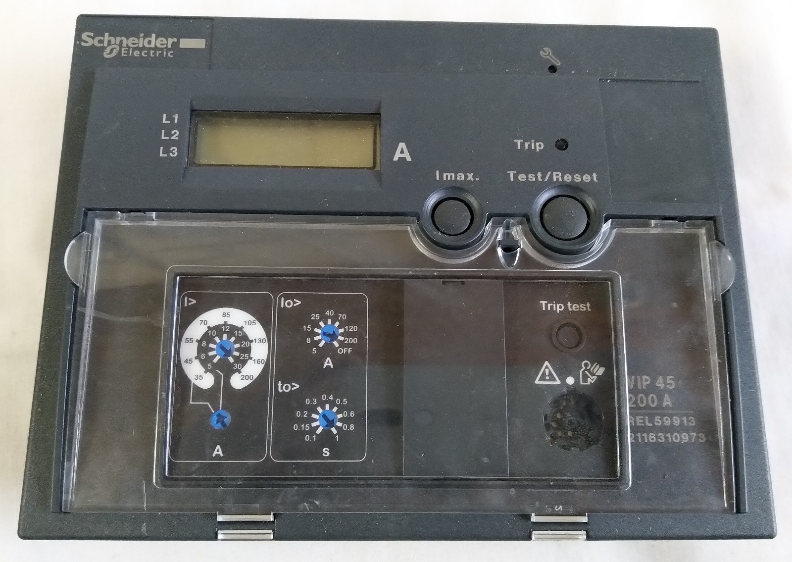 Schneider Electric REL59913 VIP45 Electrical Protection Relay 200 A | eBay