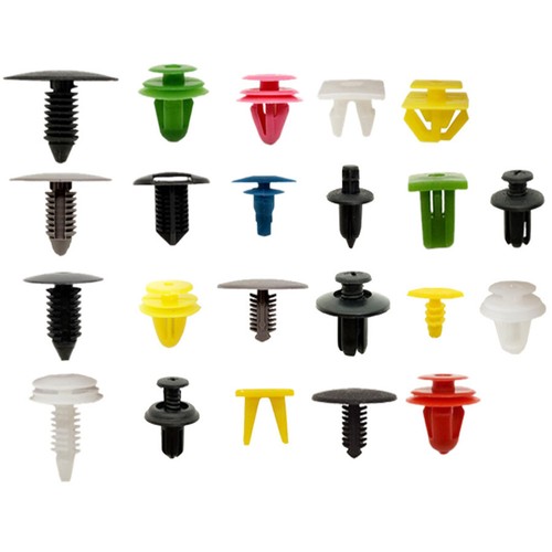 500 rivets car type door bumper expansion screw core +plastic buckle | eBay