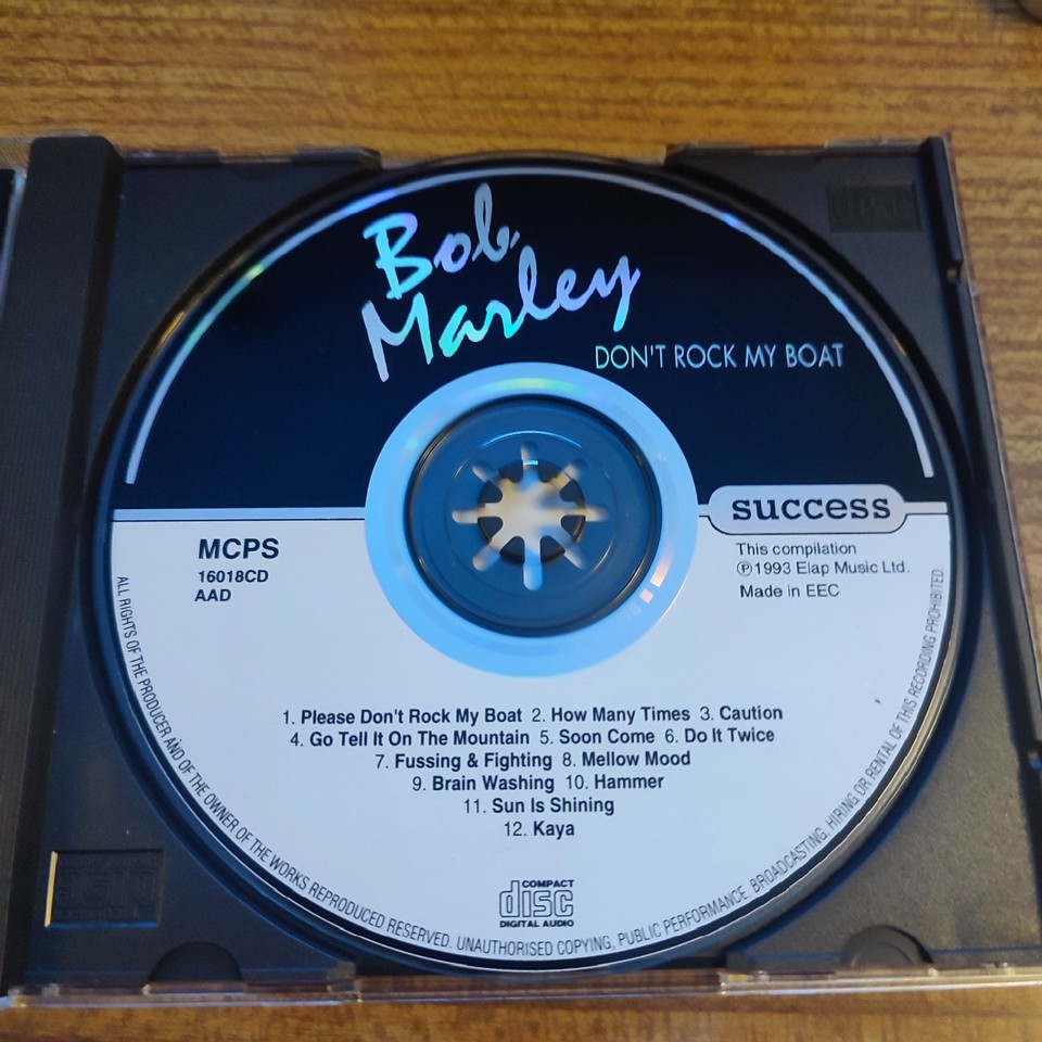Bob Marley Don't Rock My Boat CD | eBay UK