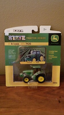 1/64th Scale John Deere 7420 4wd Tractor State Tractor Series 28/50 ...