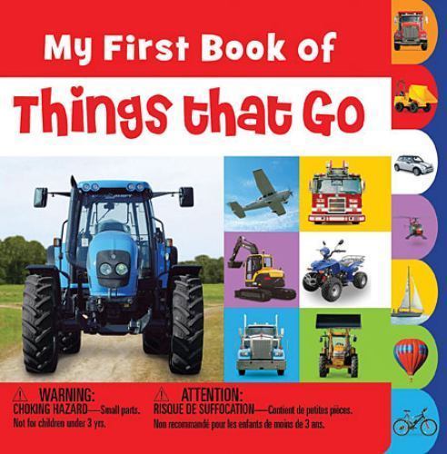My First Book of Things That Go by Joanna Bicknell (2012, Children's ...