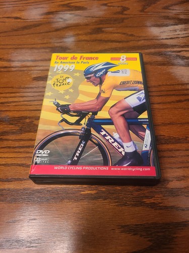 1999 Tour De France World Cycling Productions 4 DVD 8 hrs Lance ...