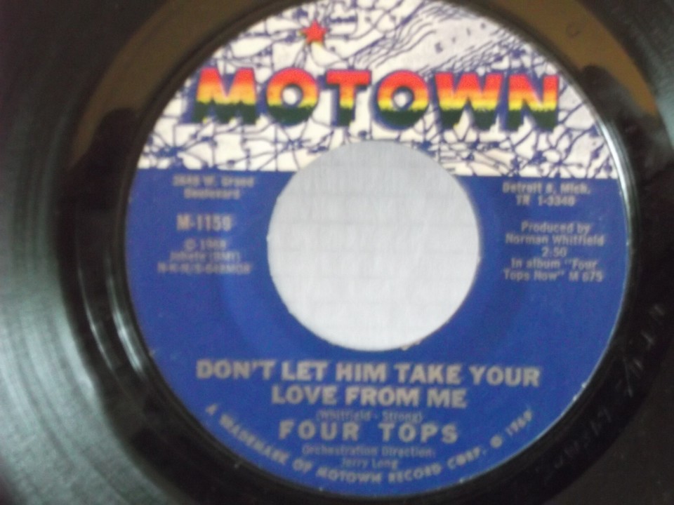 Four Tops, Motown, "The Key",US,7" 45,1968 soul, Mint- | eBay