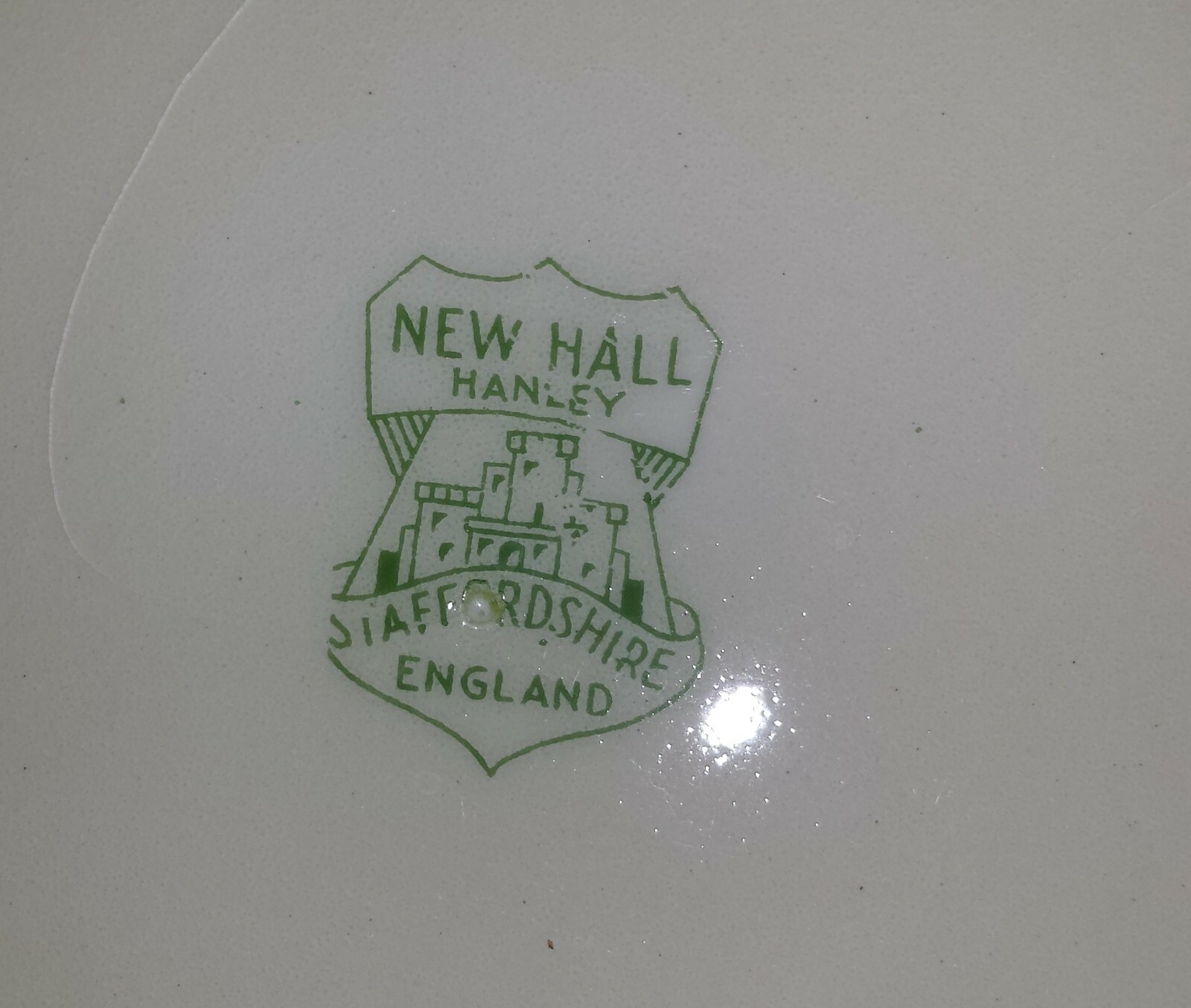 Two Vintage New Hall Hanley, Staffordshire, England 9" Square Plates | eBay