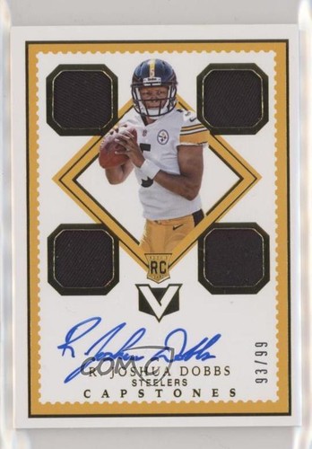 2017 Panini Vertex Rookie Capstones 93/99 R Joshua Dobbs #107 Auto qf8 ...