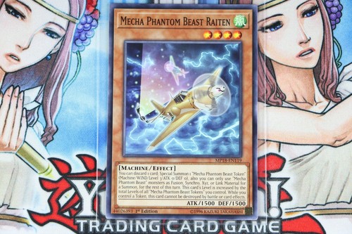 Yugioh Mecha Phantom Beast Raiten MP18-EN119 1st Ed Common | eBay