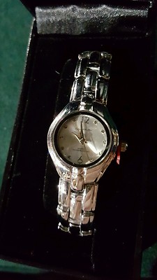 Ralph Valentin Women's Stainless Steel Round Silver Watch - Beautiful ...