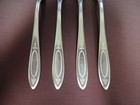 Silverplate Adam Pattern Forks 7 1/4" Monogram T Set of 4 Community ...