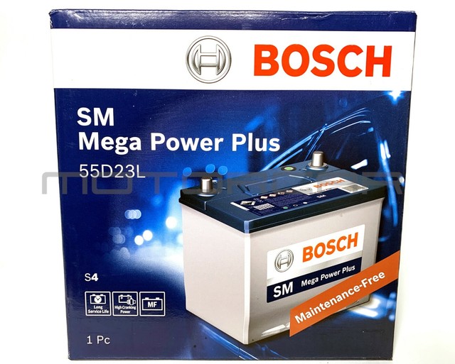 Bosch BM Mega Power Plus SM 55d23l 12 Volt Auto Battery for sale online ...