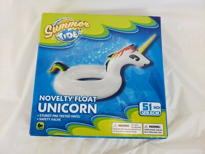 Intex Giant Unicorn Inflatable Pool Float Ride-On Swimline For Kids and ...