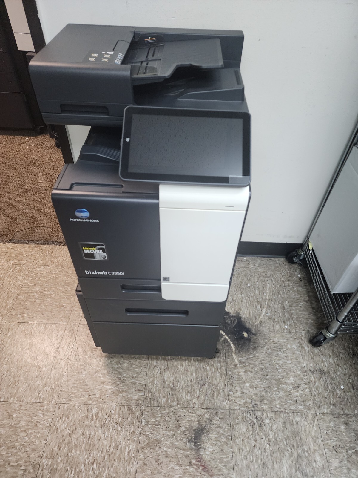 Konica Minolta Bizhub C3350I Multifunctional Printer Copier Scanner and ...