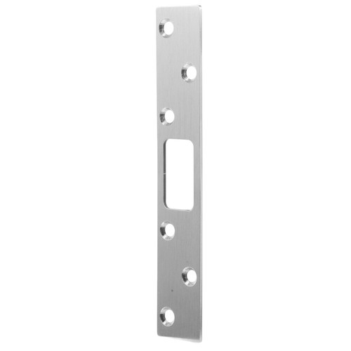 Door Lock Plate Strike Reinforcement Extender Latch Restorer Backplate ...