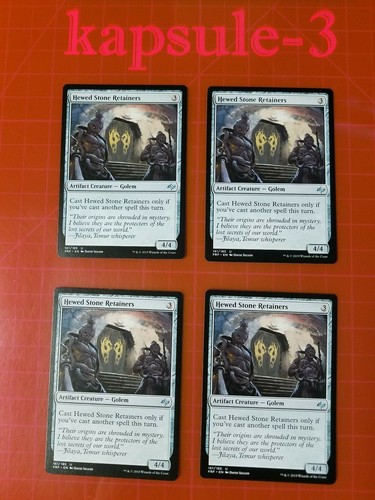 4x Hewed Stone Retainers | Fate Reforged | MTG Magic Cards | eBay