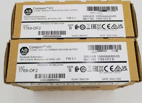 New Factory Sealed AB 1769-OF2 / B CompactLogix I/O Output Module ...