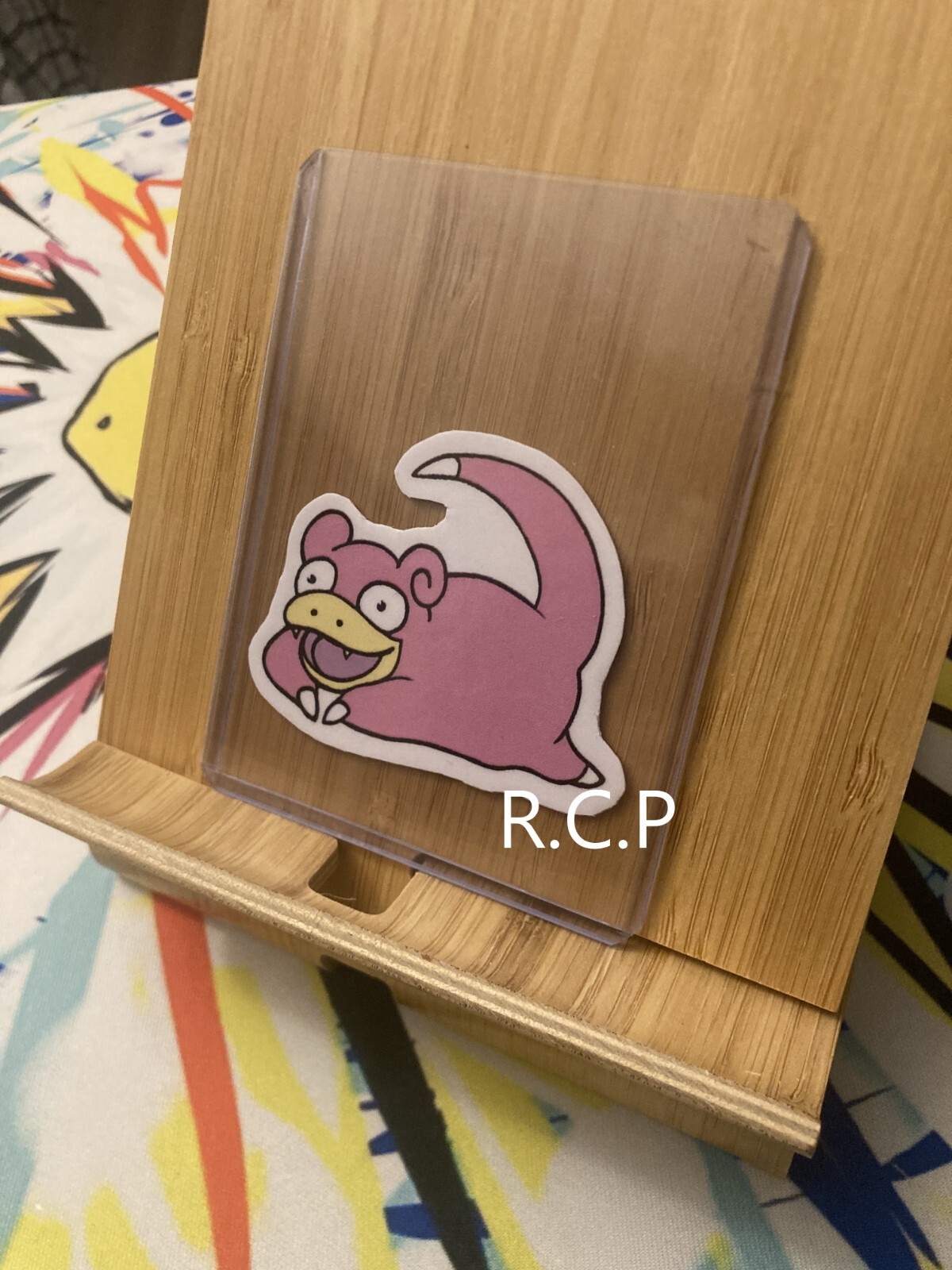 Pokemon Slowpoke Handmade Custom Sticker | eBay