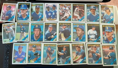 1988 Topps Seattle Mariners team set, good condition, mlb cards | eBay