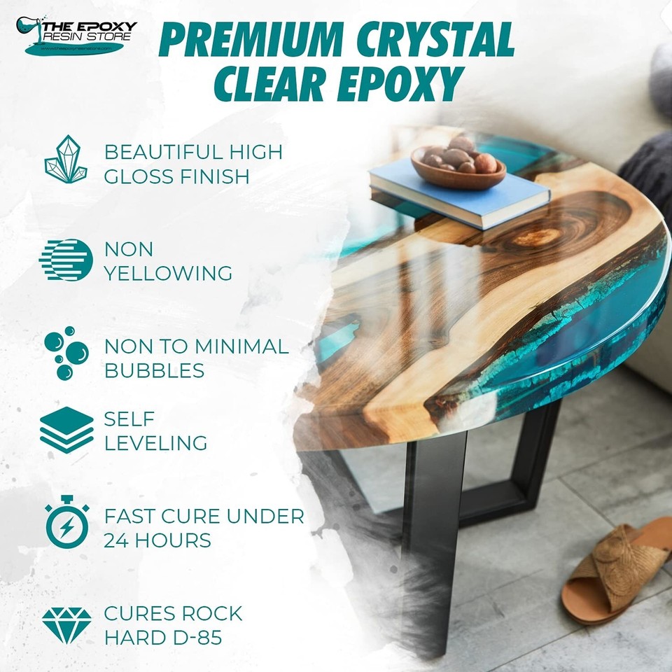 Epoxy Resin Store, two part kit, easy mixing, crafts, tabletop epoxy- 1 ...