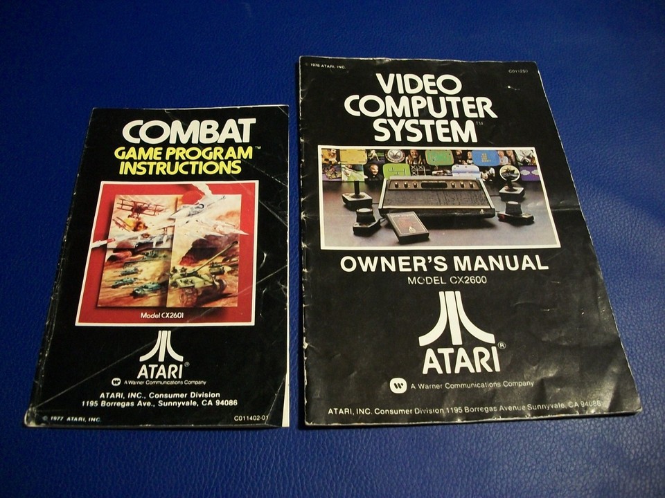 Vintage ATARI 2600 SYSTEM ~ SUNNYVALE HEAVY SIXER ~ Complete ~ Tested ...