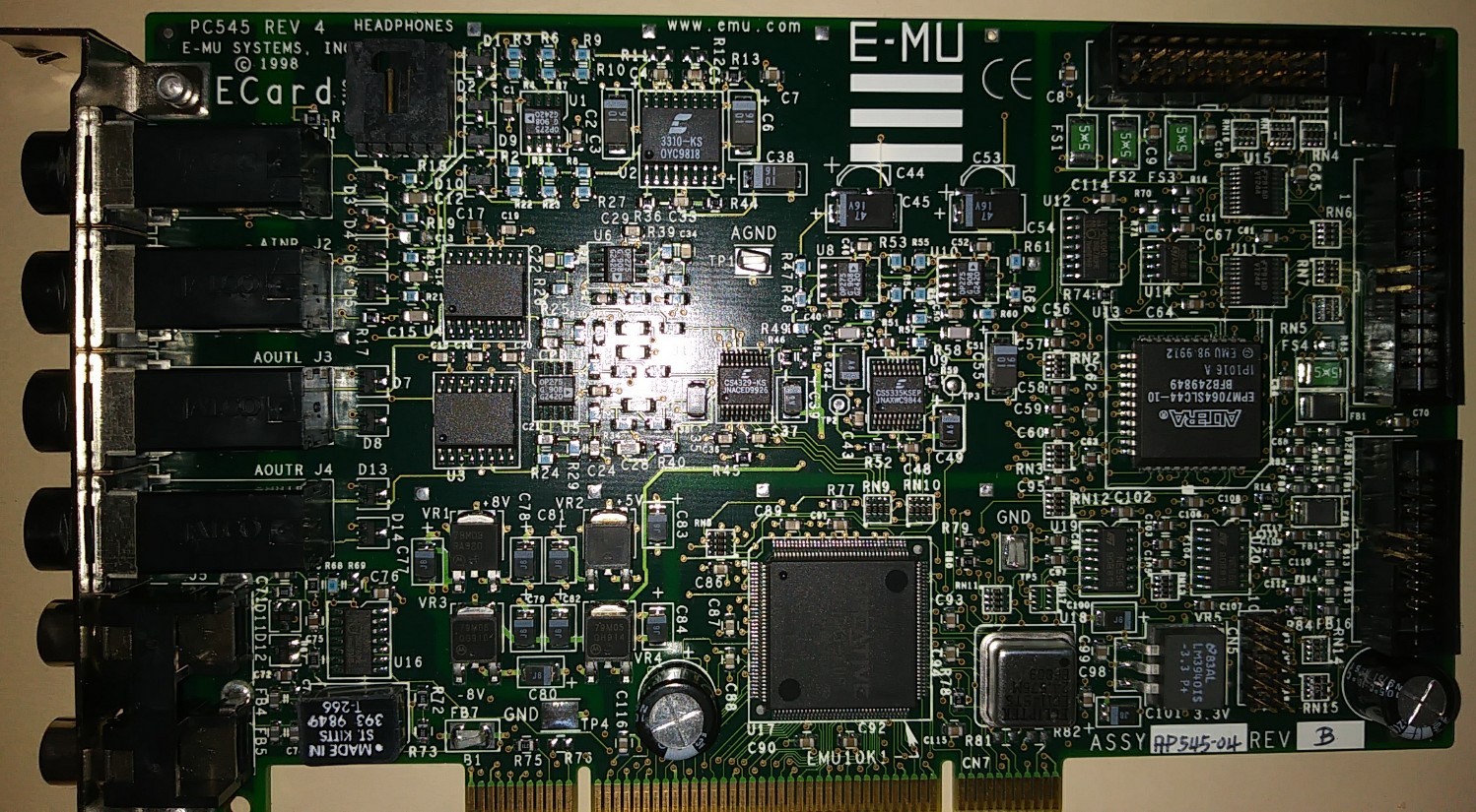 EMU APS E-MU Audio Production Studio: E-Drive, E-Card, Midi/Game port ...