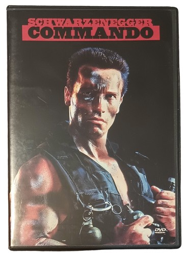 Commando DVD 1985 Arnold Schwarzenegger Rae Dawn Chong Alyssa Milano ...