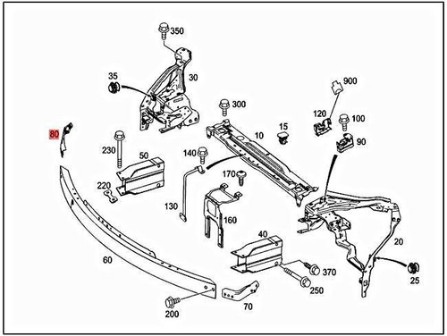 Genuine MERCEDES C204 S204 W204 X204 Coupe Sedan SUV Right Strut ...