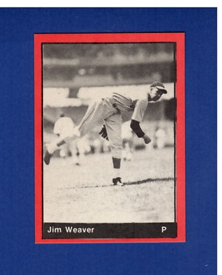 #28 JAMES D. JIM WEAVER ~ 1939-1940 CINCINNATI REDS NL Champions (1977 ...