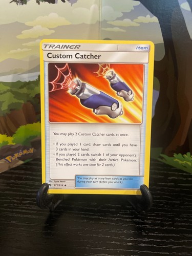 Custom Catcher 171/214 - Lost Thunder - Uncommon - Pokemon Card TCG ...