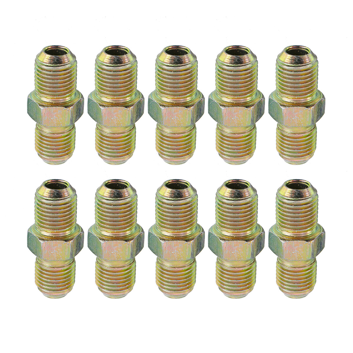 182Pcs Brake Pipe Connectors Male Female Set 2 3 Way 10mm 3/8'' 7/16 ...