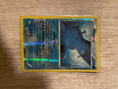 Pokemon MANTINE 27/114 - XY Steam Siege - Rev Holo - MINT | eBay