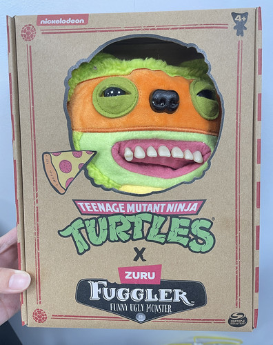 Fuggler TMNT Michelangelo Plush Funny Ugly Monster Toy New | eBay