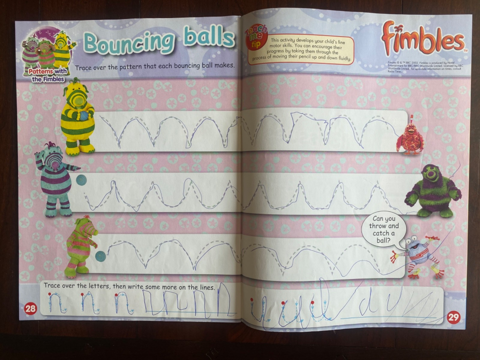 Toybox Teach Me Cbeebies Magazine August 2005 Issue 15 Tweenies ...