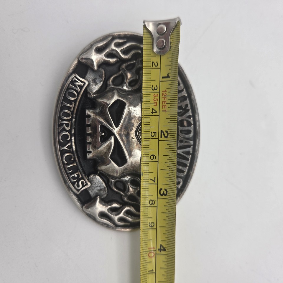 Immunity Skull Harley Davidson Motorcycles Belt Buckle Biker Gang Rider ...