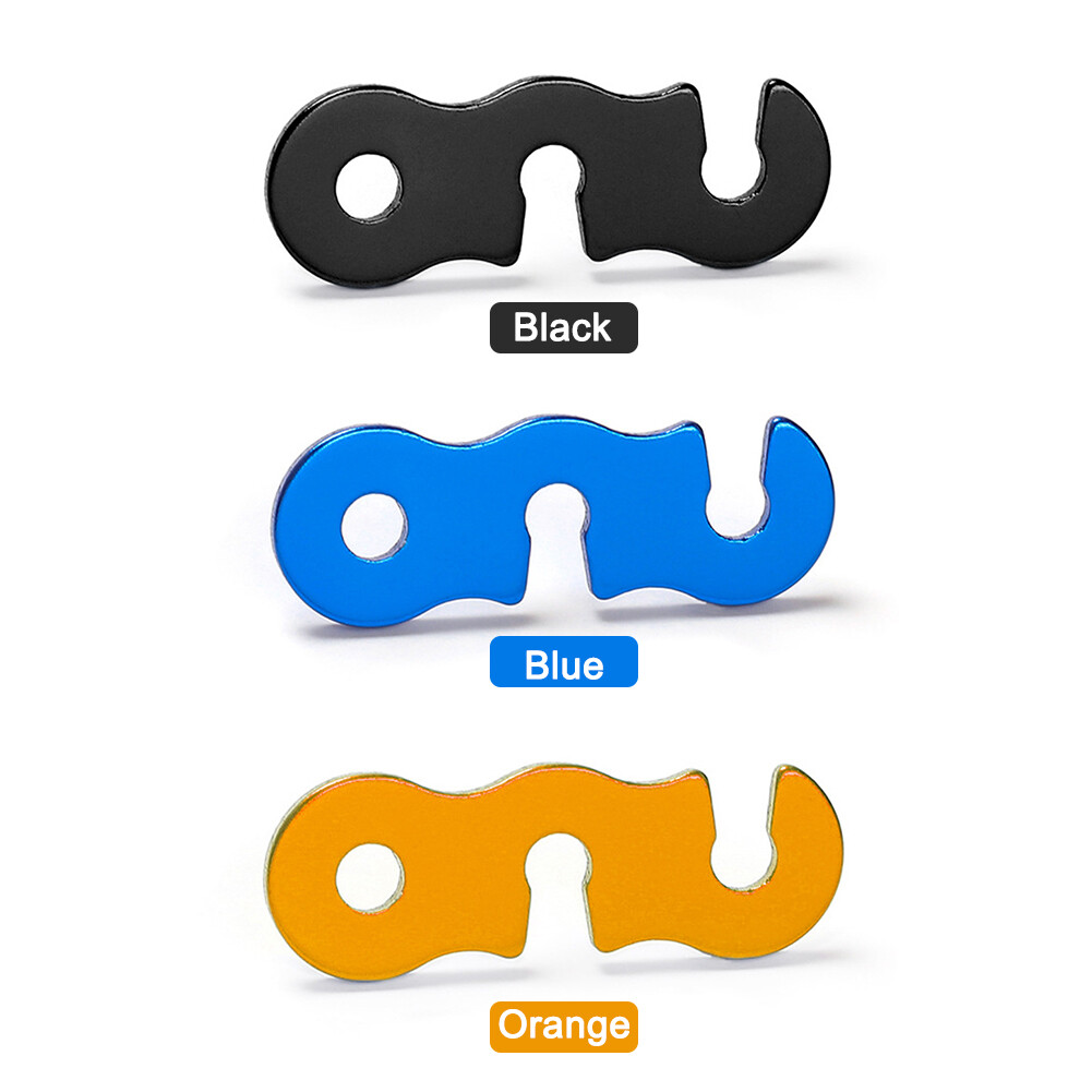 10pcs Camping Tent Cord Wind Rope Buckle Aluminum S-Type Tensioners ...