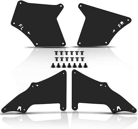 4Pcs Front Sides Inner Fender Guards for Toyota 2007-2020 Pickup ...