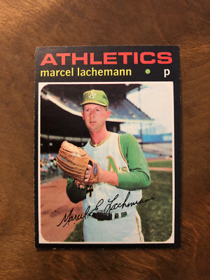1971 Topps #84 Marcel Lachemann EX-NM | eBay