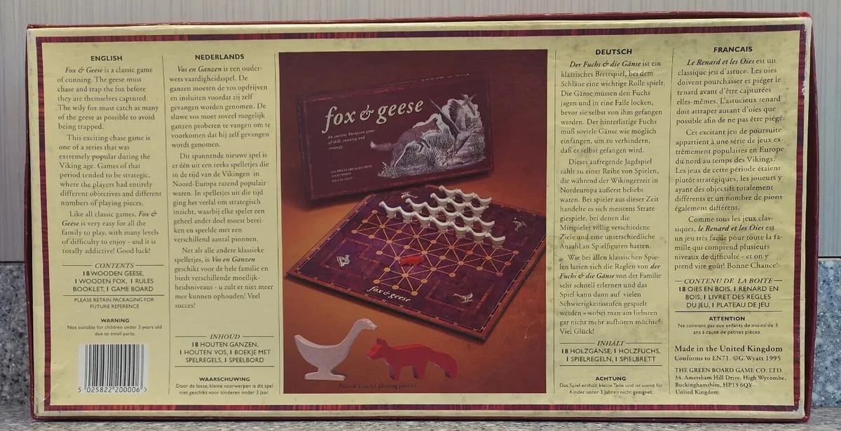 Fox And Geese Rules