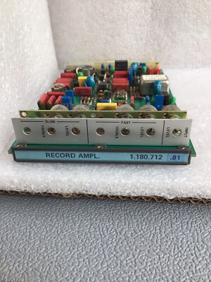 Studer A-800 Reel to Reel 24-channel Tape Machine RECORD AMPLIFIER 1 ...